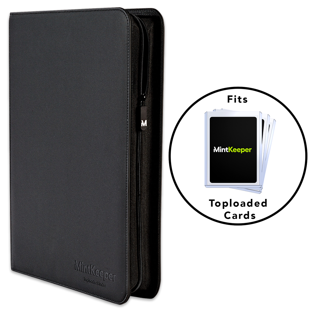Premium Toploader Binders - Holds up to 252 Top Loaders