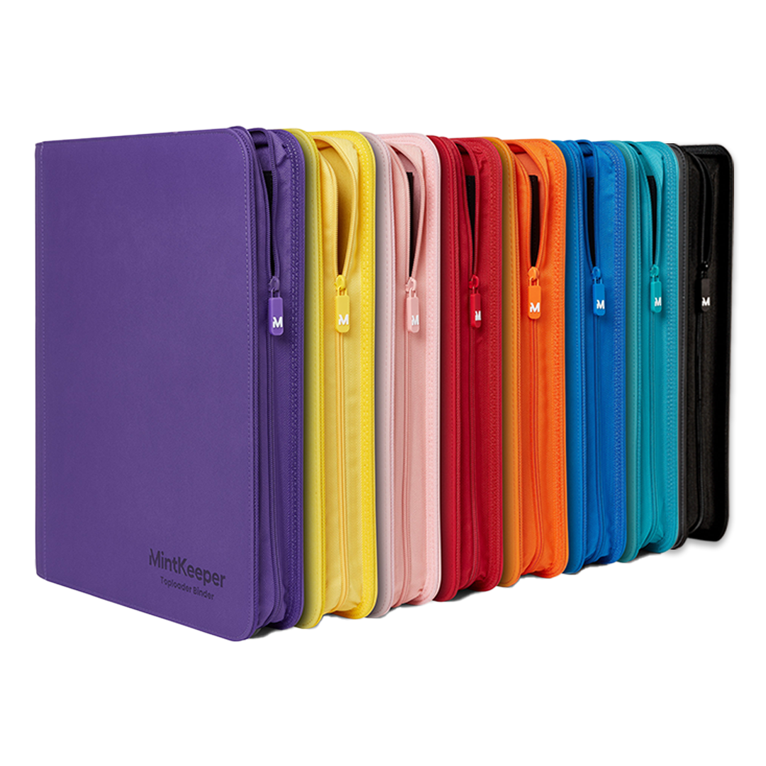 Premium Toploader Binders - Holds up to 252 Top Loaders
